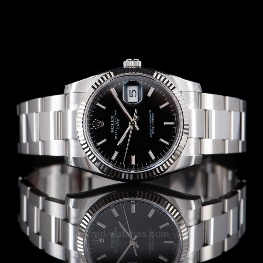 Rolex Oyster Perpetual Datejust Ref. 115234 - 34mm - MD Watches